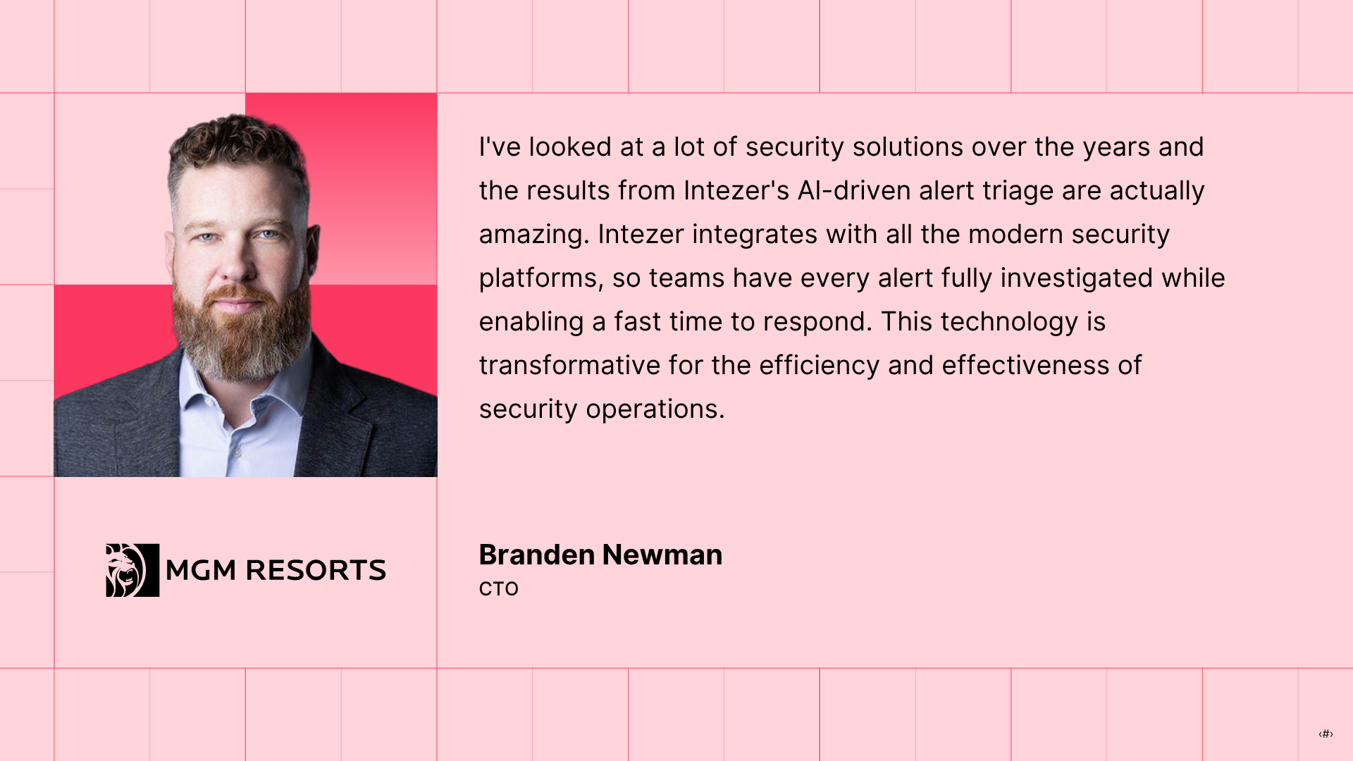 Executive Interview with the CTO of MGM Resorts International - Intezer